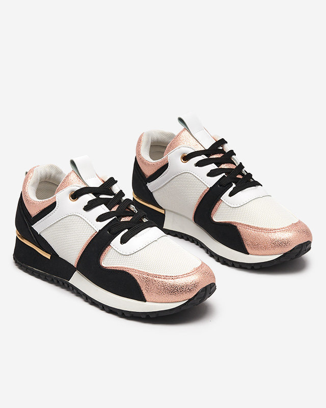 Juodi ir balti sportiniai bateliai Grinis - Avalynė - Balta || Juoda ...